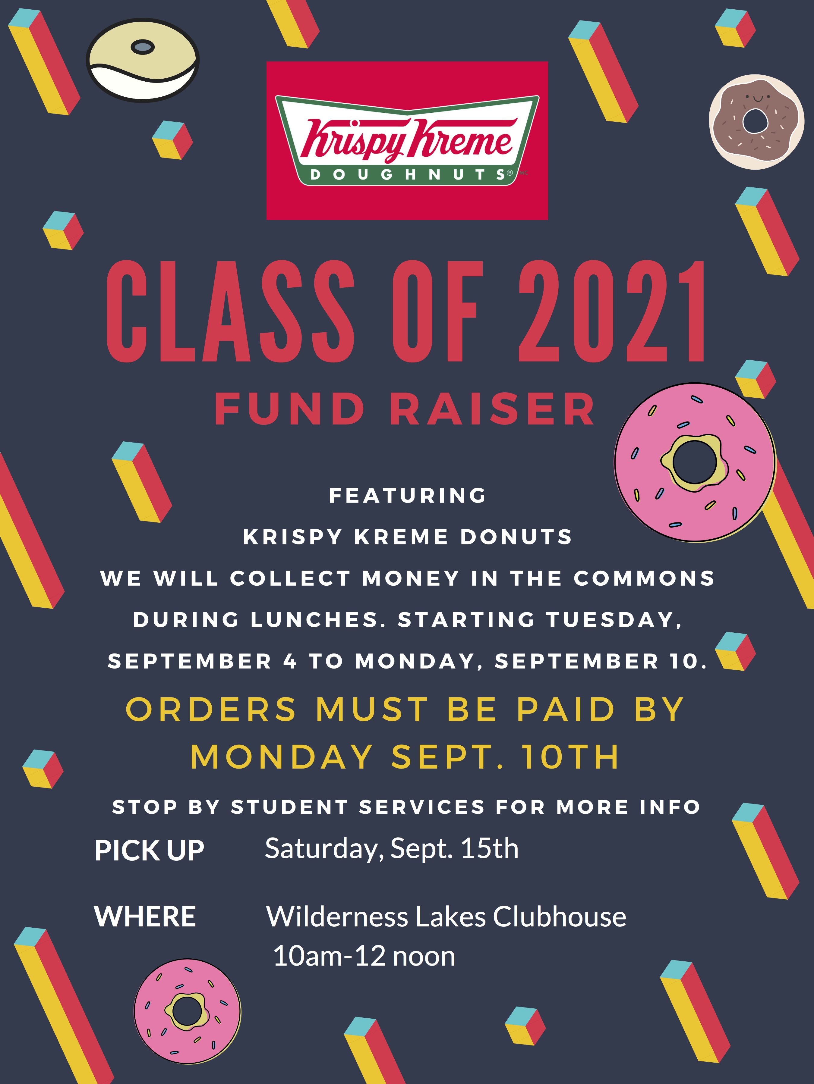 Krispy Kreme Fundraiser Flyer Template